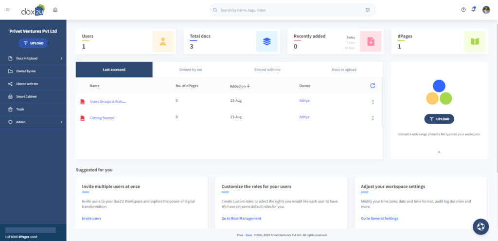 dox2U Adds User-Friendly Features To Its SaaS Based DMS Platform ...